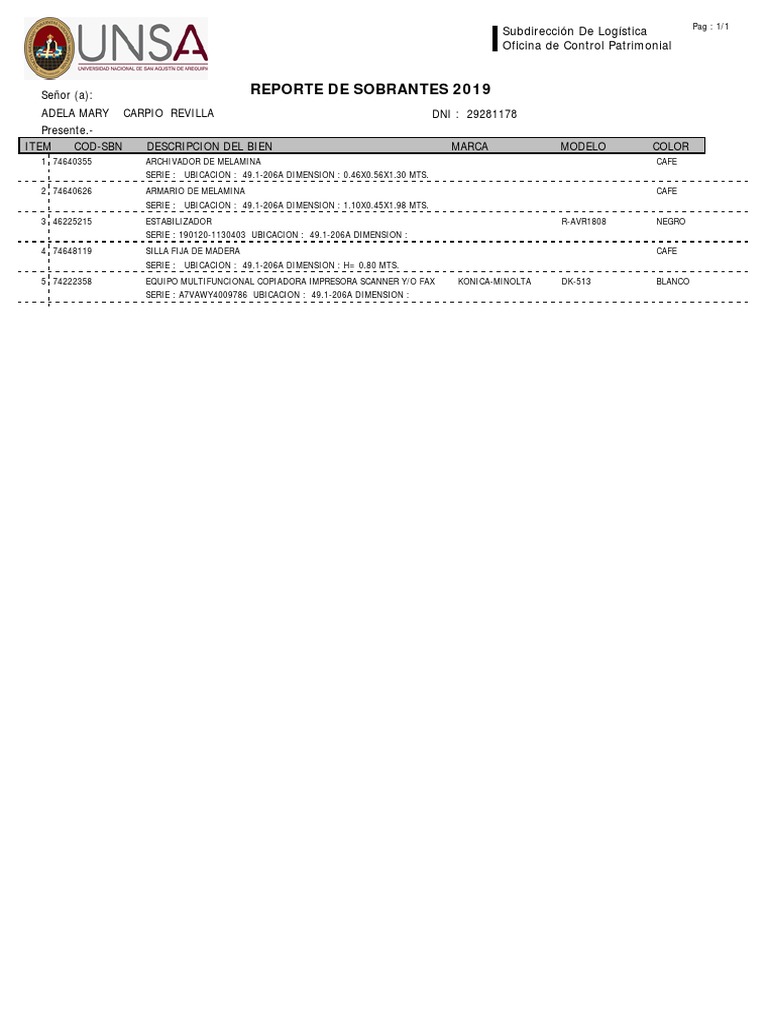 Adela Mary Carpio Revilla | PDF