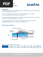 Gibault Joint Installation Guidelines | PDF | Pipe (Fluid Conveyance ...