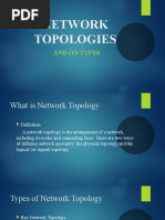 Comparison Between Network Topologies | PDF | Network Topology ...