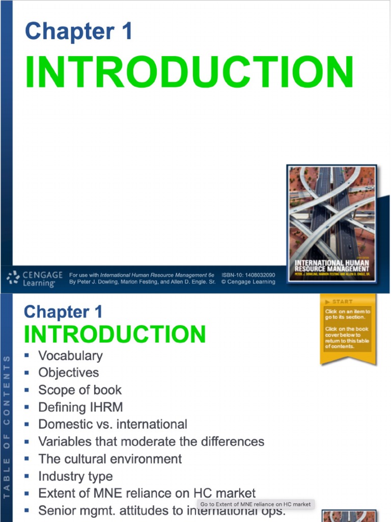 1 - Introduction To IHRM | PDF