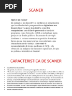 Partes y funciones del escáner | PDF | Escáner de imagen | Color