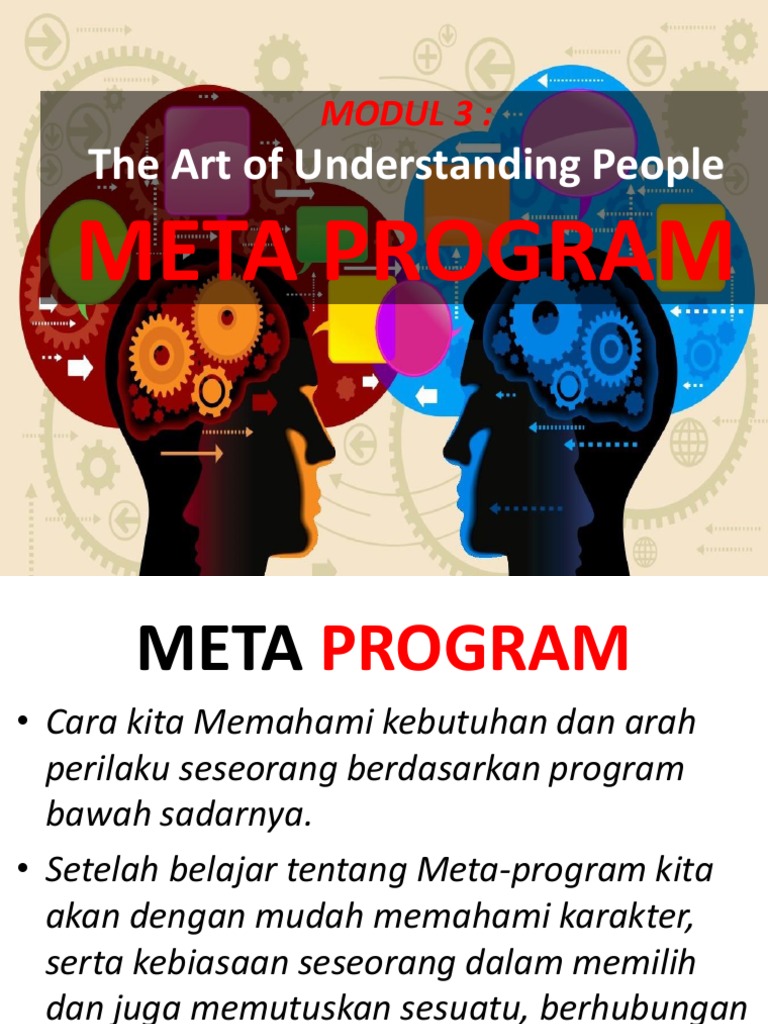 Modul 3 - Meta Program | PDF