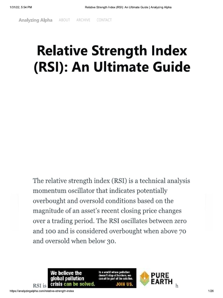 Rsi 1 | PDF