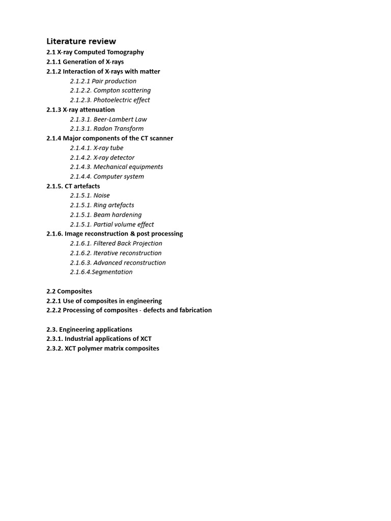 Lit Review v1-2 - IS | PDF