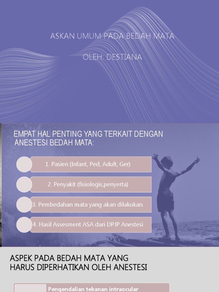 ASKAN UMUM PADA Bedah Mata Desti | PDF