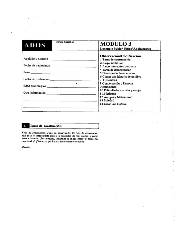 Ados - Modulo 3 | PDF