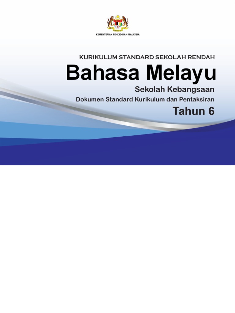 DSKP KSSR BM THN 6 SK (Semakan 2017) | PDF | Karier & Perkembangan | Bisnis