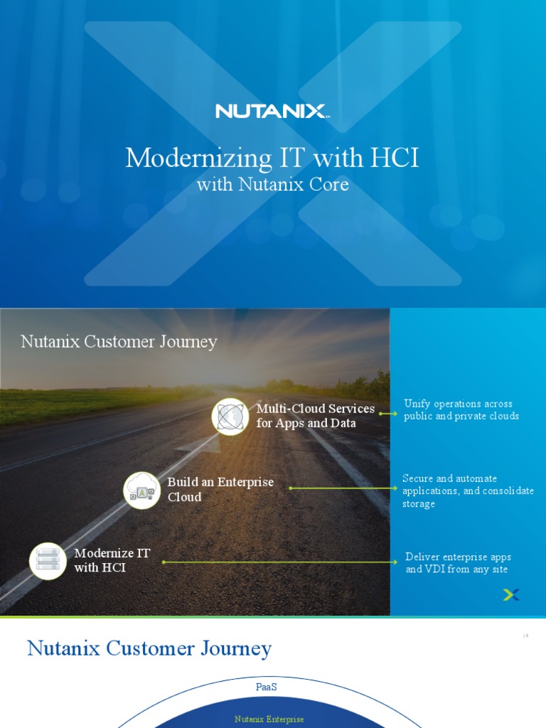 First Call Deck - Nutanix Core - 24march2021 | PDF | Cloud Computing | Virtualization