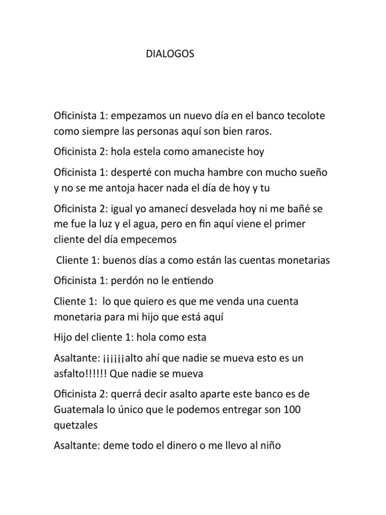 Dialogo S | PDF | Derecho