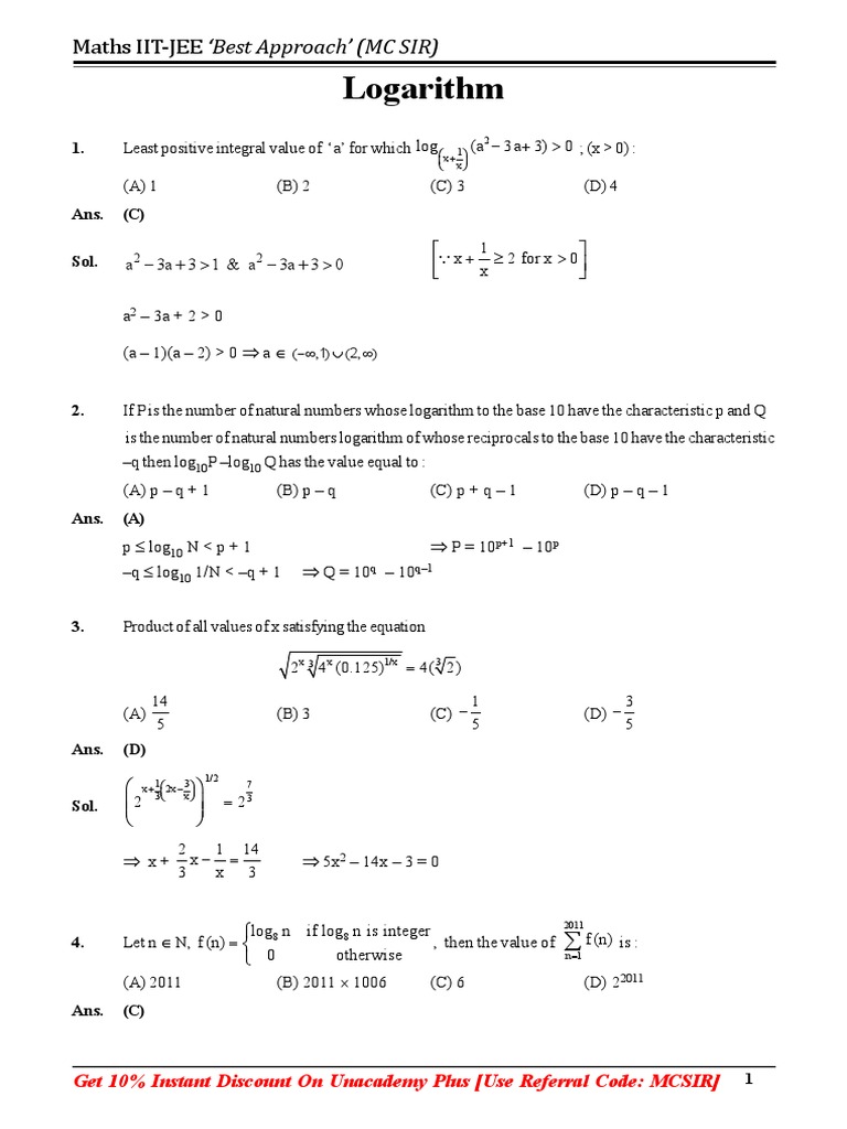 DPP Series Solutions | PDF | Mathematical Analysis | Mathematics