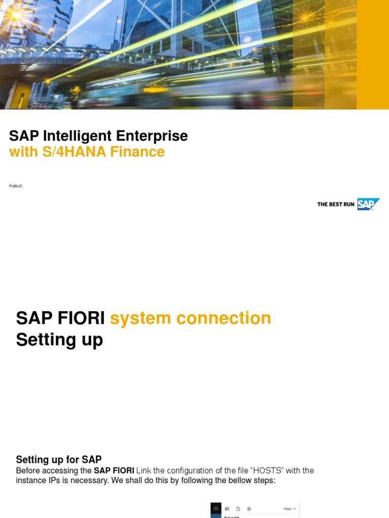 SAP FIORI System Navigation | PDF | Internet | Software Engineering
