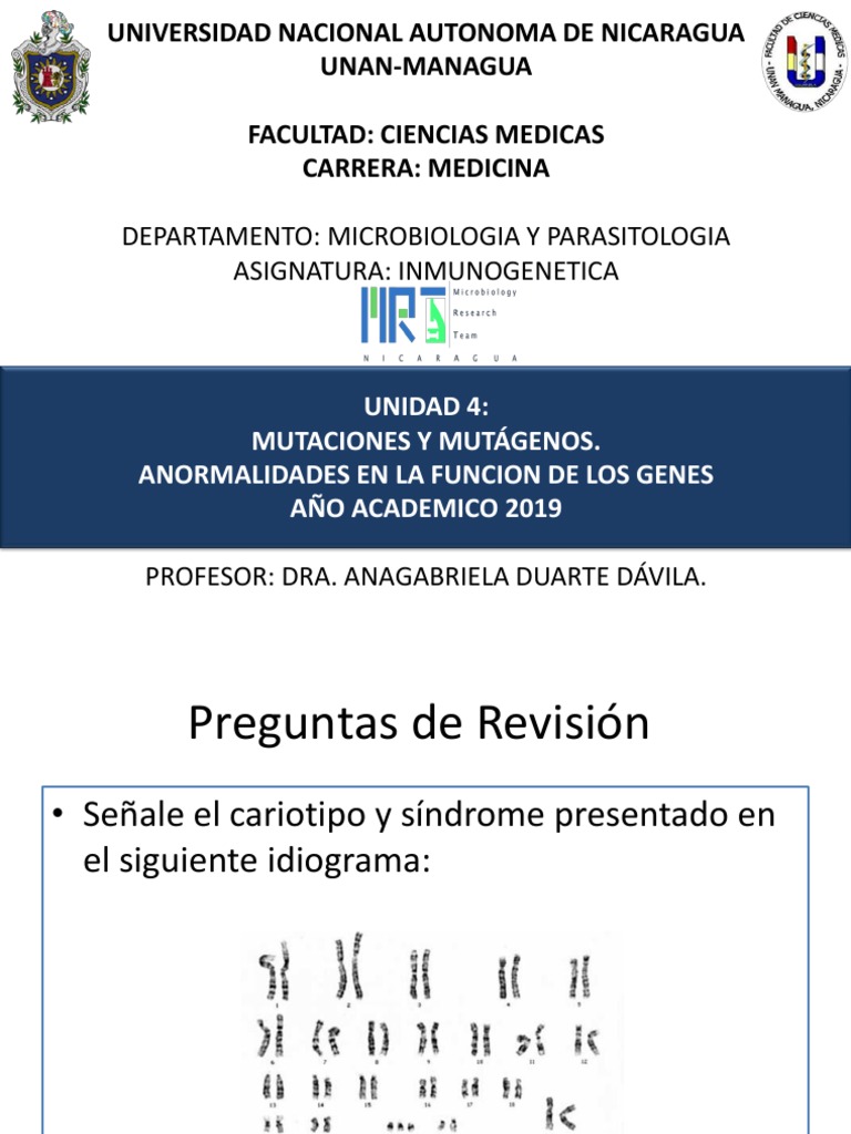 Mutaciones Mutágenos | PDF | Mutación | Mutageno