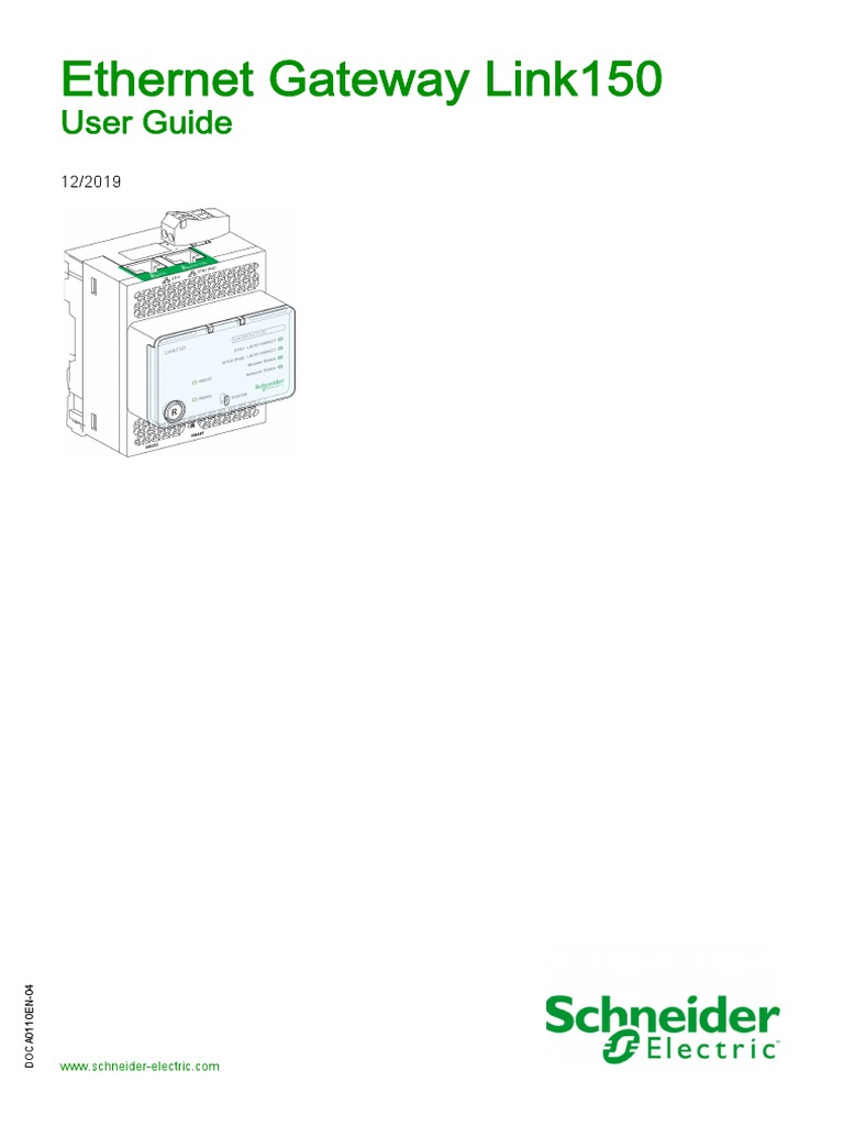 Ethernet Gateway Link150: User Guide | PDF | Transport Layer Security ...