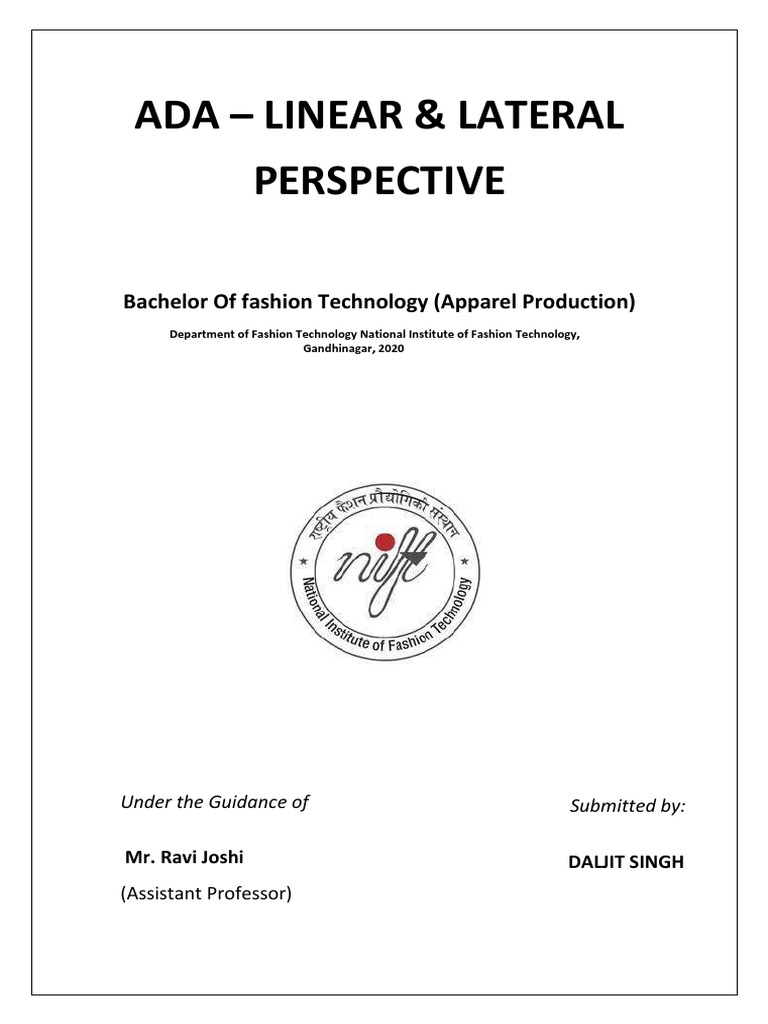 Ada - Linear & Lateral Perspective | PDF