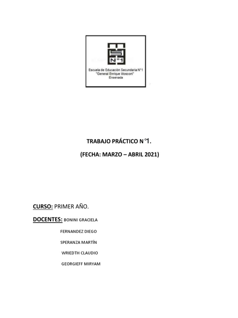 TP 1 Matematica | PDF | Triángulo | Ropa