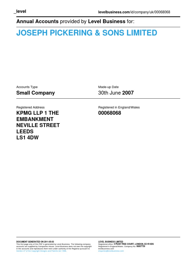 Joseph Pickering | PDF | Finance & Money Management
