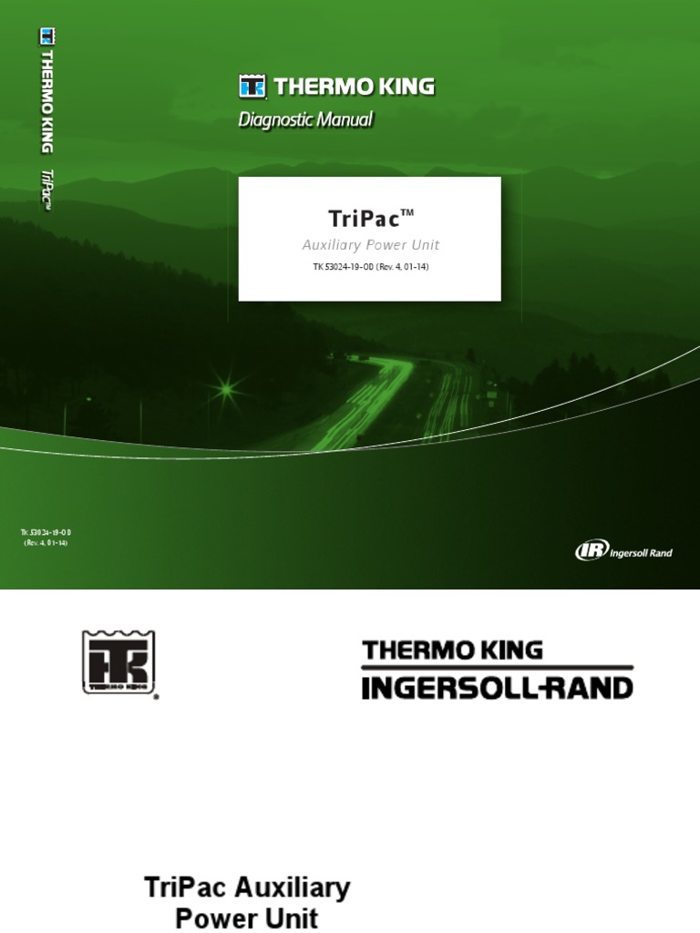 TriPac Auxiliary Power Unit Diagnostic Manual 01-2014 | PDF | Truck ...