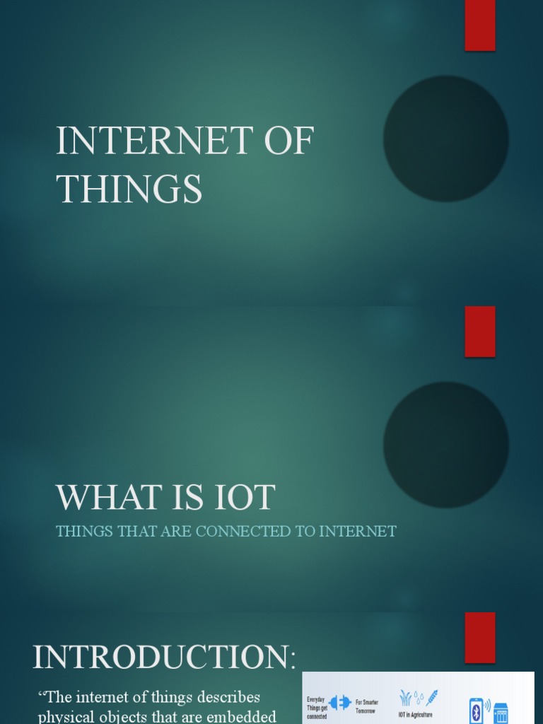 Internet of Things | PDF