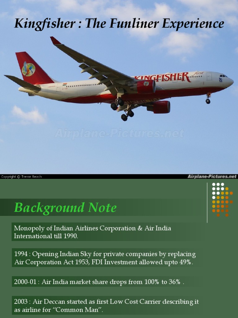 Kingfisher: Kingfisher: The Funliner Experience | PDF