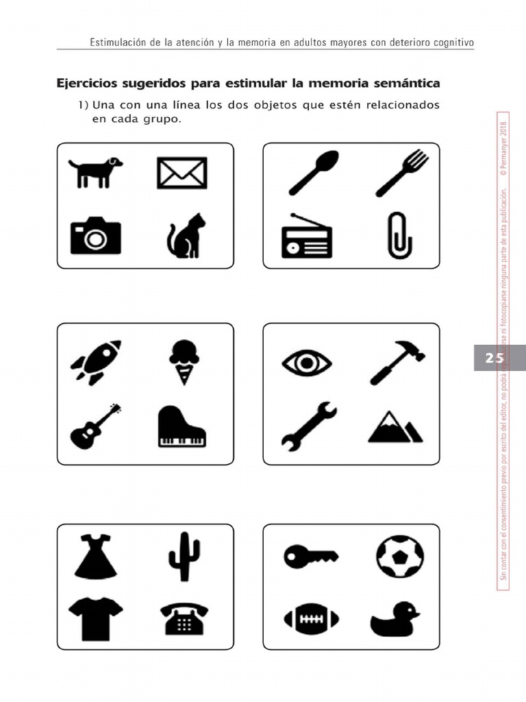 Ejercicios de Memoria | PDF