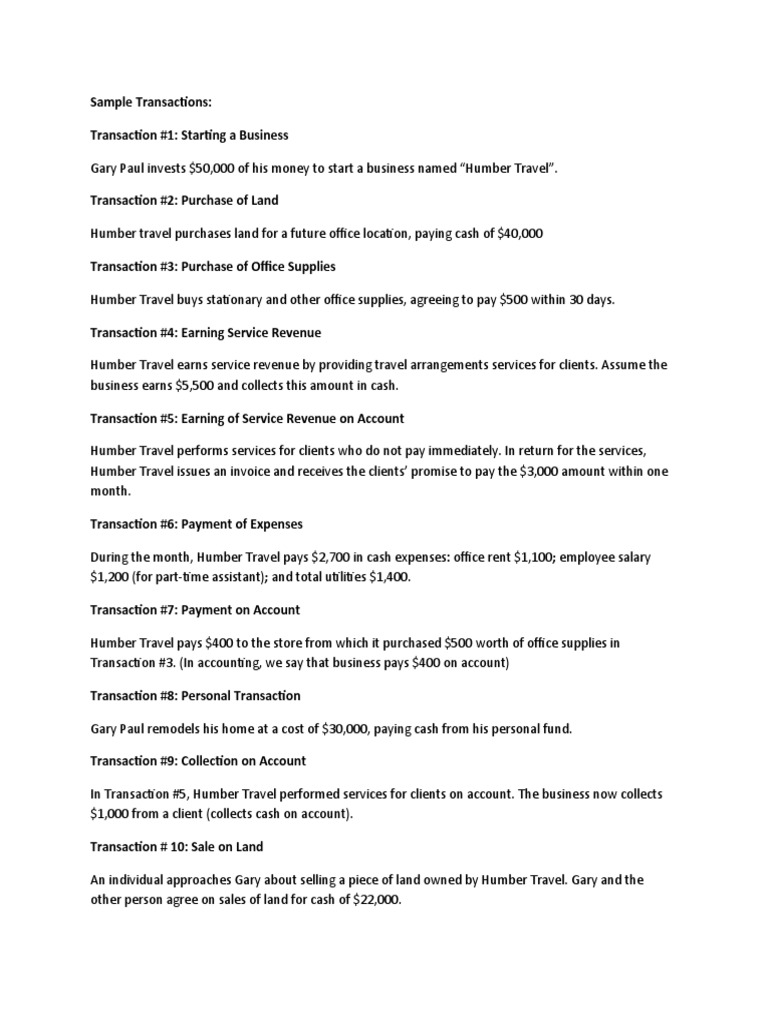 Accounting 101 - Exercises - Answers | PDF | Equity (Finance) | Expense