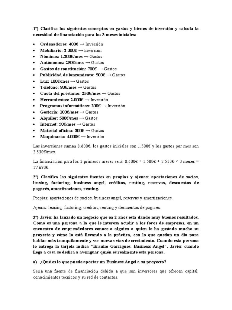 Casos Practicsoa UD8 | PDF | Interés | Bancos