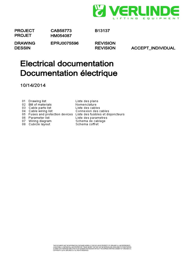 Electrical Documentation Documentation Électrique | PDF | Intellectual ...