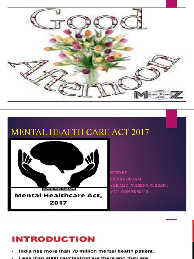 Power Point Presentation On Mhca 2017 | PDF