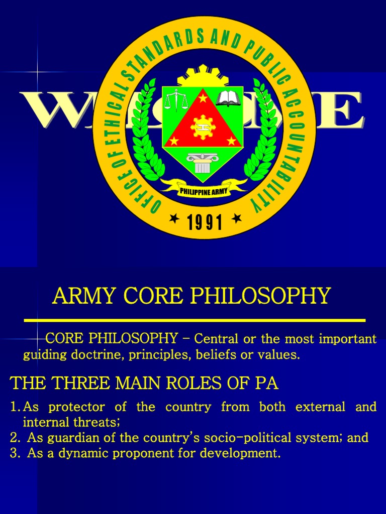 AFP Core Values | PDF | Courage | Disciplines
