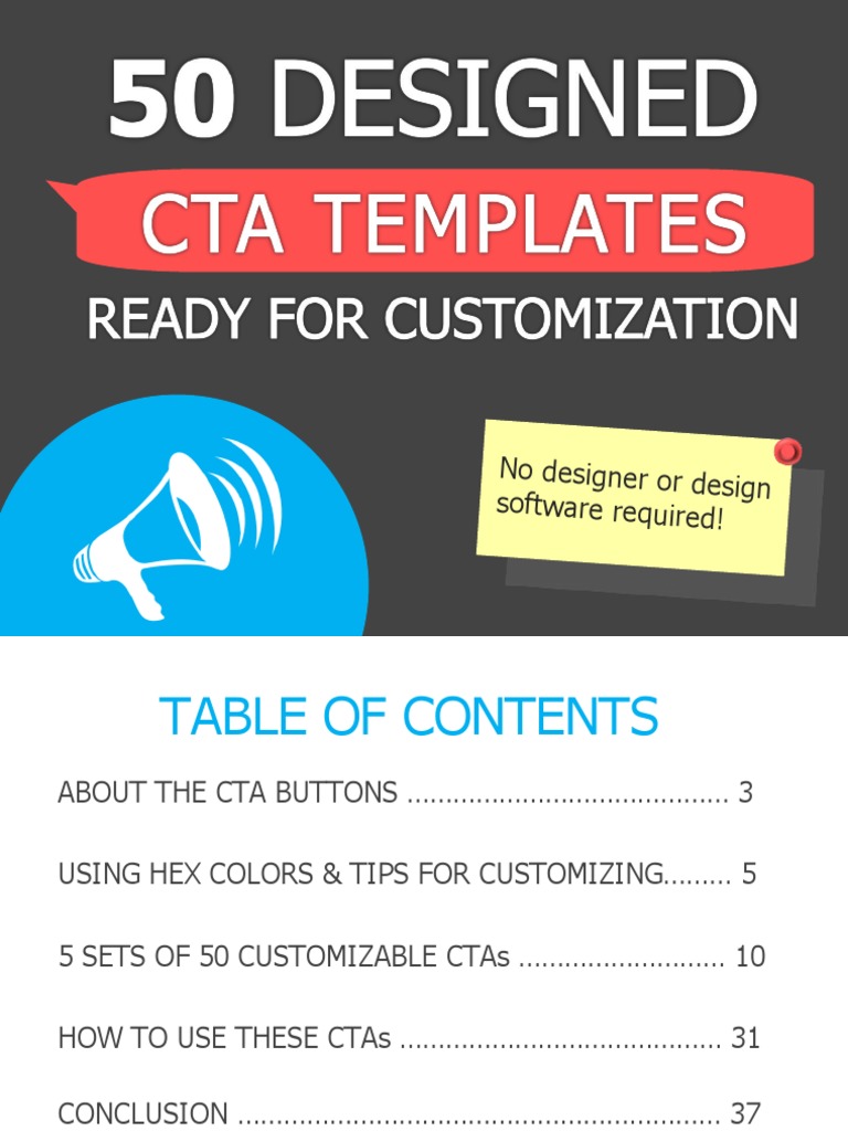 50 Call To Action Templates | PDF