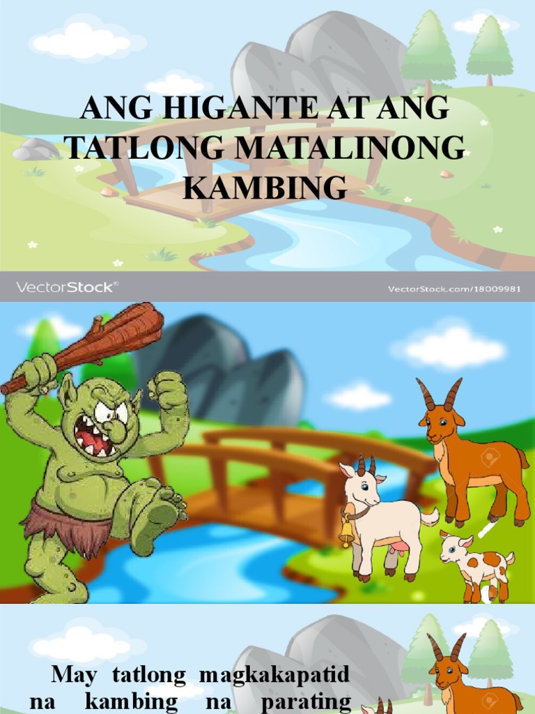 Ang Higante at Ang Tatlong Matalinong Kambing | PDF
