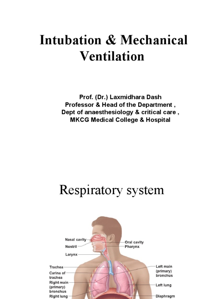 Mechanical Ventilation For Nursing | PDF