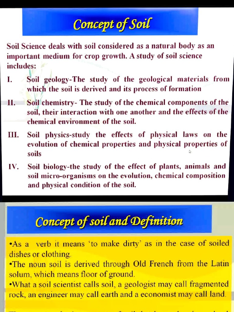 Fundamentals of Soil Science | PDF | Soil | Organic Matter