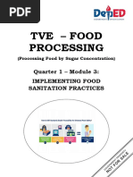 Food Processing NC II CG | PDF | Curriculum | Tools