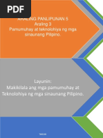 PPT-Pinagmulan NG Pilipinas at NG Lahing Pilipino Ap Week 3 | PDF