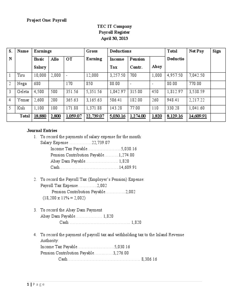 Level 4 Code 1 Answer-1 | PDF | Expense | Revenue