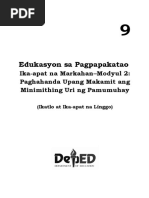 EsP9 Q3 MODULE 2 | PDF