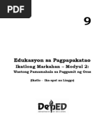 EsP 9-Q3-Module-10 PDF | PDF