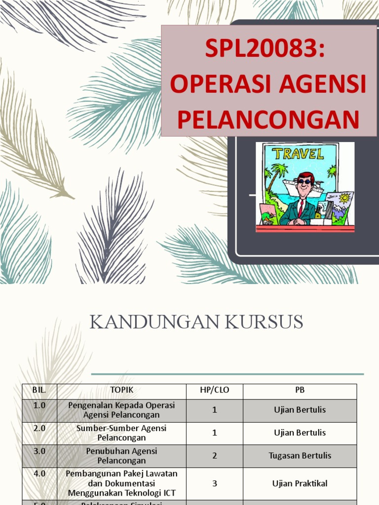 Operasi Agensi Pelancongan dan Peranannya | PDF | Bisnis | Perjalanan