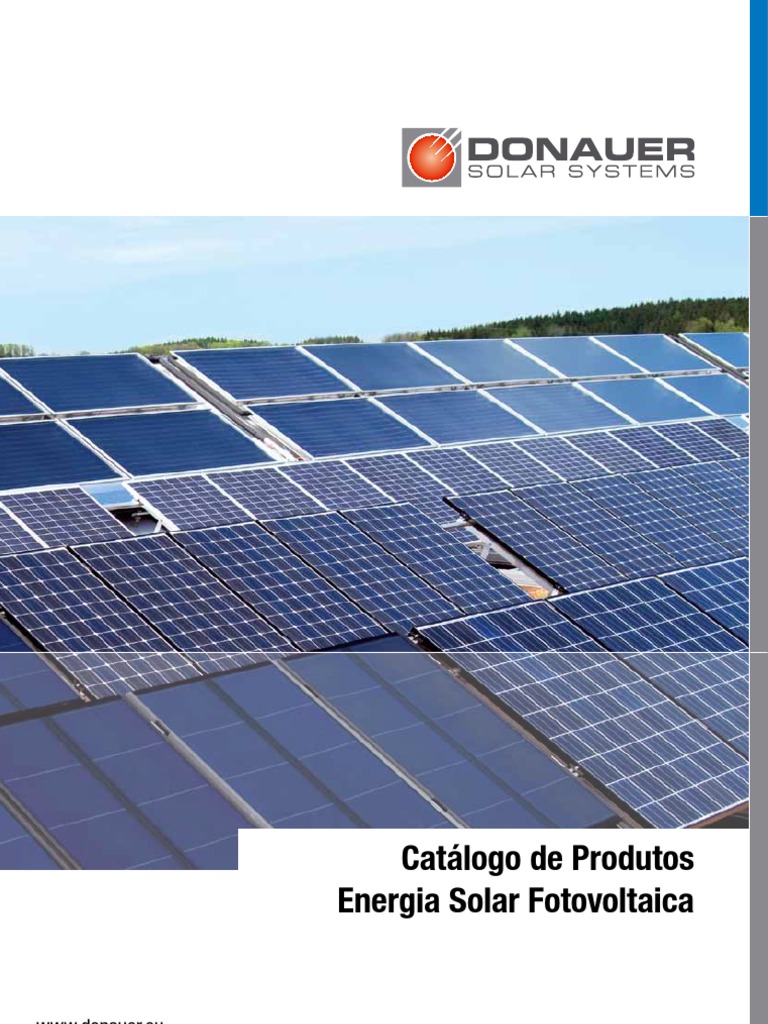 Catalogo Solar Fotov | PDF | Fotovoltaica | Célula solar