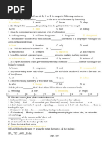 FCE B2 Listening Practice Test 01 | PDF
