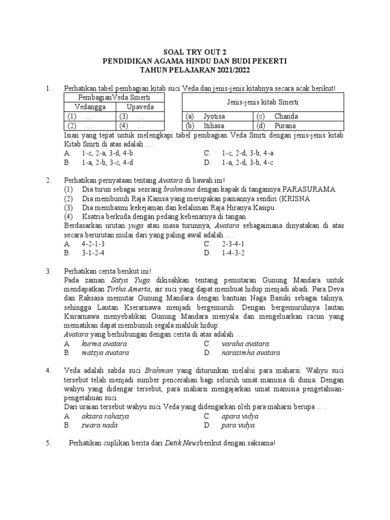 Soal Pah | PDF