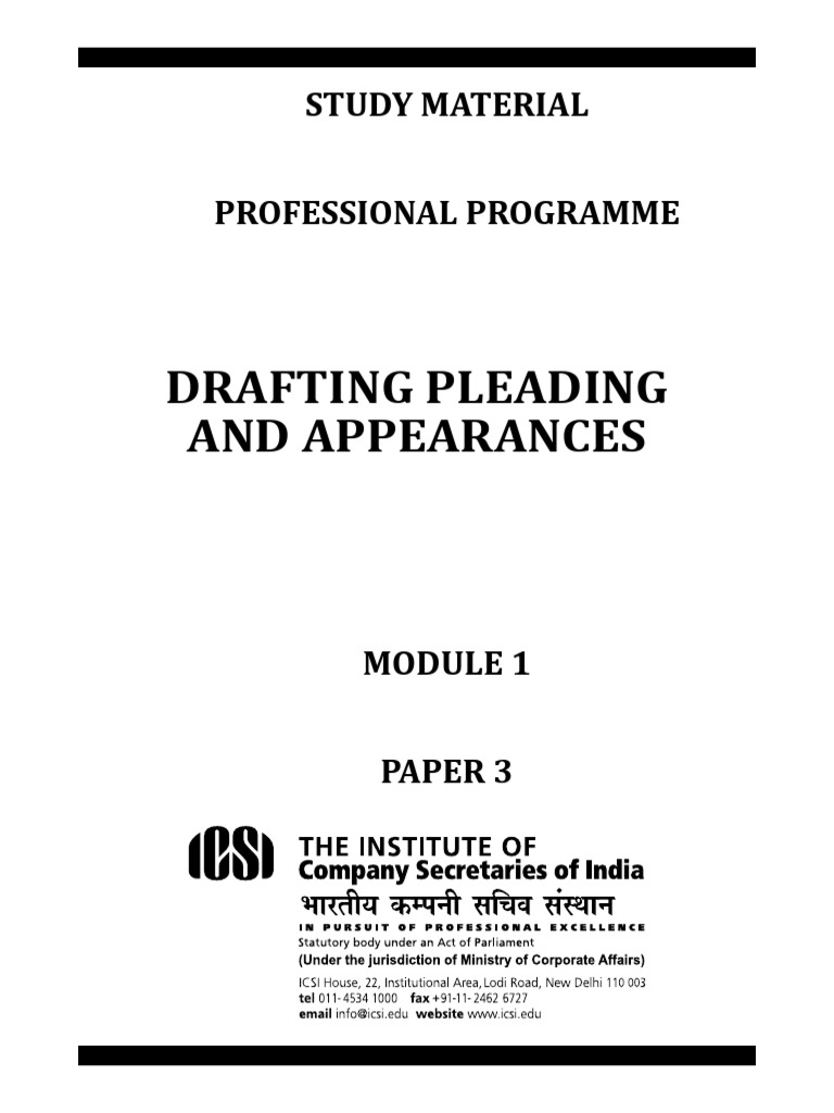 Drafting Pleadings Appearances 22112022 | PDF | Mortgage Law | Lease Drafting Pleadings Appearances 22112022 | PDF | Mortgage Law | Lease