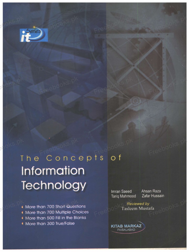 The Concepts of Information Technology (Freebooks - PK) | PDF