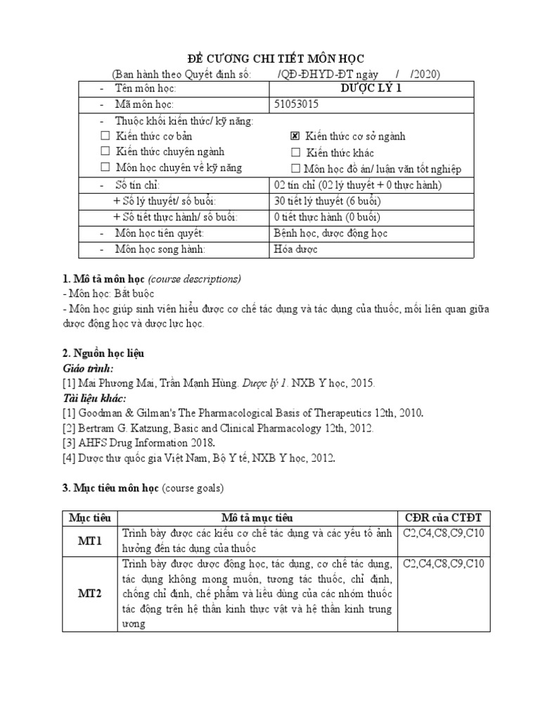 Duoc Ly 1 12082020 | PDF