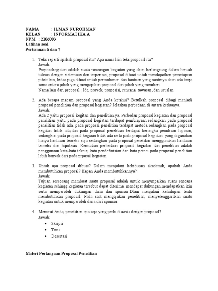 1647883669latihan Soal | PDF