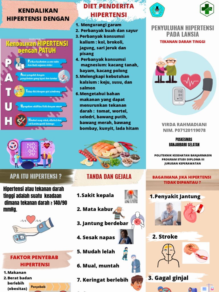 Leaflet Hipertensi | PDF