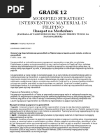 4TH QUARTER Module PAGBASA-PAGSUSURI (Week1&2) | PDF