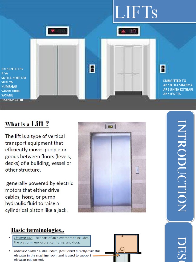 An In-Depth Analysis of Different Types of Lifts: Their Components ...