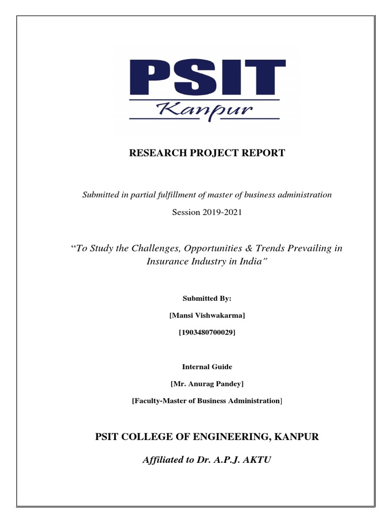 Sample RPR Report | PDF | Insurance | Business Law